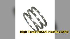 0Cr23Al5 FeCrAl Heating Strip High Temperature Performance