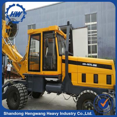 China drilling rigs auger DTH full hydraulic power truck mounted drilling piling rig for sale