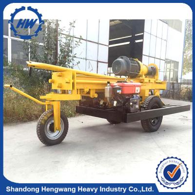 China Tracked mounted deep hole drilling rig working horizontally drilling rig price for sale