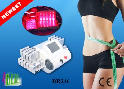 China 4 Wavelength Lipolaser Laser Lipolysis Machine With Air Cooling System / Laser Fat Removal Machine for sale