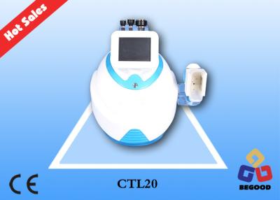 Cina macchina di trattamento delle celluliti di pressione di vuoto 0-110KPa con la maniglia di cavitazione 28KHz in vendita