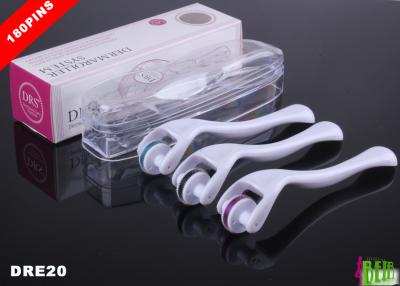 China Microneedle Skin Care Roller For Face Skin Tightening / 180 Dermaroller Eye Roller for sale