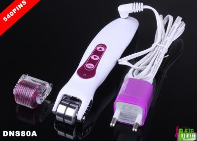 China De gezichtsrol van de de Huidzorg van Microneedle van de Rimpelsverwijdering/het Galvanische Trillen Dermaroller 540 Naalden Te koop