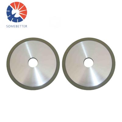 China China supplier wholesale customized resin bond 6 inch 800 grit 1A1 flat shape grinding diamond lapping wheel for sale