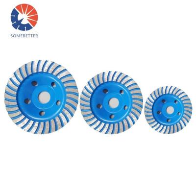 China Excellent quality with low price Diamond Grinding Cup Wheel double wheel for sale