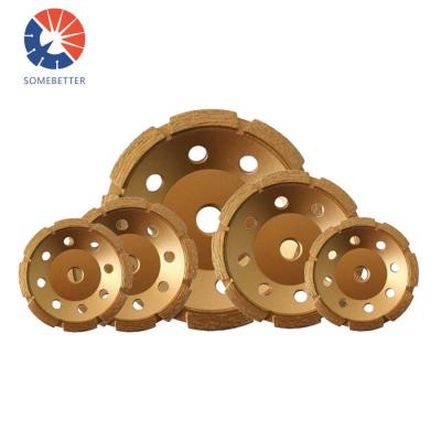 China Diamond Grinding Wheel Stone Polishing Disc/Concrete Grinding Cup Wheel for sale