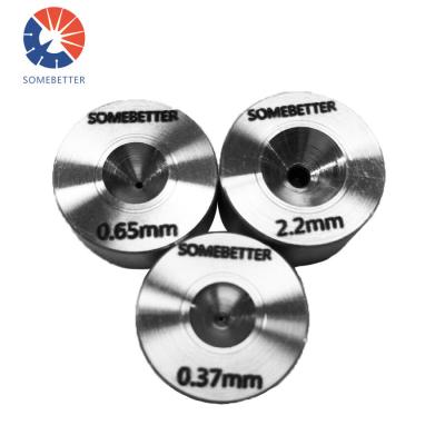 China PCD WIRE DRAWING DIE for stainless steel wire/copper wire 0.015-0.08mm diameter for sale