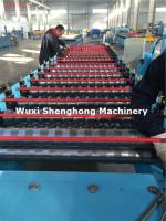 China Chain Driven Automatic Cold Roll Forming Machine With Cutting Device for sale