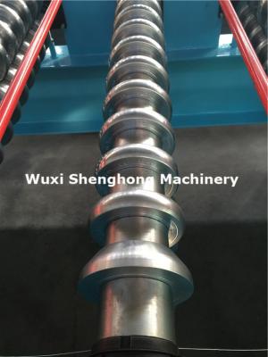 China Rolo do telhado da folha de metal que forma a máquina, rolo ondulado que forma a máquina à venda