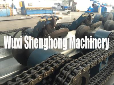 中国 Cr12 型の鋼鉄切刃が付いているチェーン Transimission Purpline の冷間圧延の形態機械 販売のため