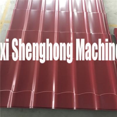 Cina Le serie delle mattonelle di tetto laminano a freddo la formazione della macchina con le stazioni di formazione determinate in posizione fissa in vendita