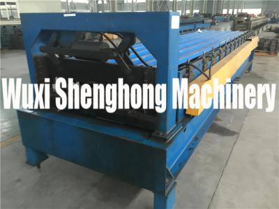 Cina Rotolo unico del tetto di mattonelle di stile di Wave che forma macchina per la fabbricazione delle mattonelle dell'acciaio di colore in vendita