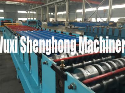 Cina La formazione Auto-bloccata semplice delle mattonelle di tetto di serie del tetto a macchina/ha migliorato la piegatrice in vendita