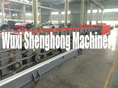 Cina Corrugared rotolo della lamiera sottile di due strati che forma le macchine con la coniatura del processo in vendita