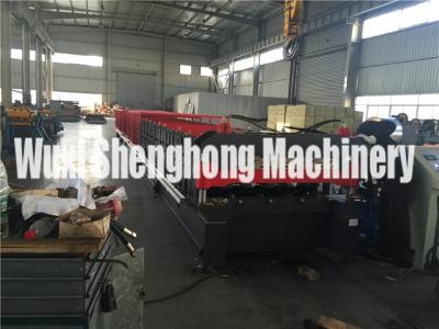 China 20 quilowatts do rolo da dupla camada que forma a máquina para telhas de telhado, revestimento da parede à venda