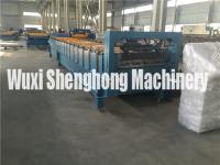 China 1.25m Width Wall Panel Roll Forming Machine With Manual Shearing Device for sale