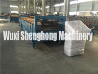 China 1.25m Width Wall Panel Roll Forming Machine With Manual Shearing Device for sale