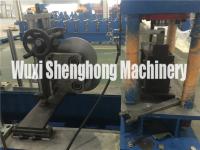 China Portal-Type Frame Style Gutter Roll Forming Machine Half Opening for sale