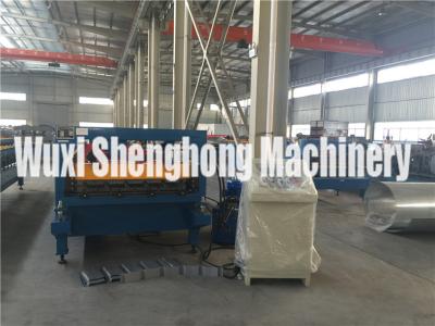 Cina Rotolo ad alta resistenza della piattaforma del metallo di colore blu che forma grande lunghezza d'onda a macchina in vendita