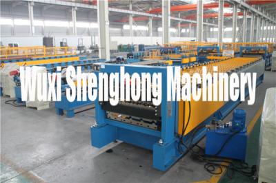 Cina 50HZ rotolo dello strato del tetto di 3 fasi che forma macchina/metallo che forma macchinario in vendita