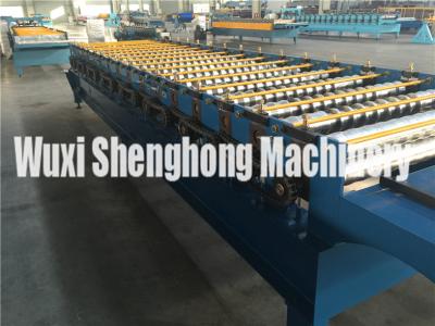 China Galvanized Steel Sheet Tile Roll Forming Machine for Traveling Scenic Spots for sale