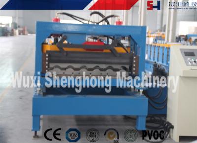 Cina Lo SpA controlla il rotolo del tetto che forma la macchina, macchina del rotolo del pannello del tetto del metallo precedente in vendita