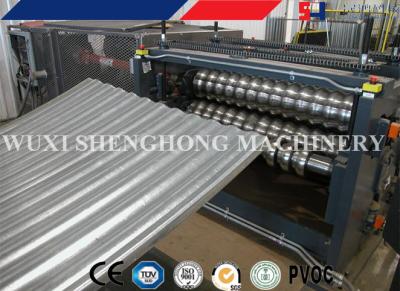 Cina Il silo d'acciaio a spirale ha ondulato il rotolo del pannello laterale che forma la macchina in vendita