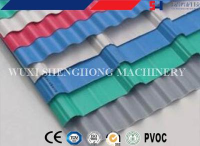Cina tre strati ondulati e lo strato del tetto del metallo del ibr laminano a freddo la formazione della macchina in vendita