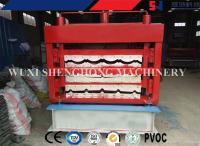 China three layer roofing sheet roll forming making machine with high speed for sale