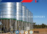 China Automatic High speed Grain Silo Corrugated Sheet Roll Forming Machine for sale