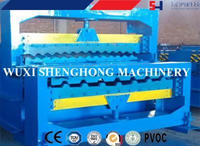 中国 機械を形作る高速屋根ふきシートの壁パネルの二重層ロール 販売のため