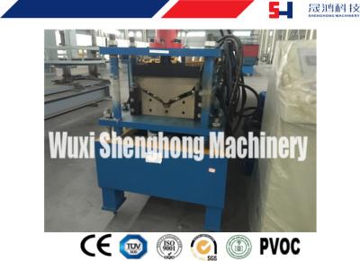 China ISO Hydraulic Roof Ridge Cap Roll Forming Machine with Industrial GCr15 Roller for sale