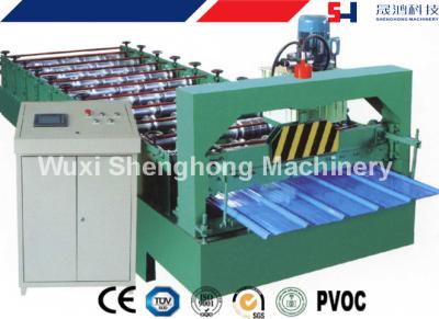 China Color Coated Steel Roof Panel Forming Machine Large Span For Roof Sheet Making for sale