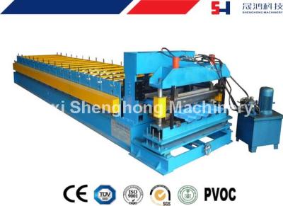 Cina Rotolo d'acciaio del tetto di vita più lunga che forma il tetto automatico a macchina del metallo che forma macchina in vendita