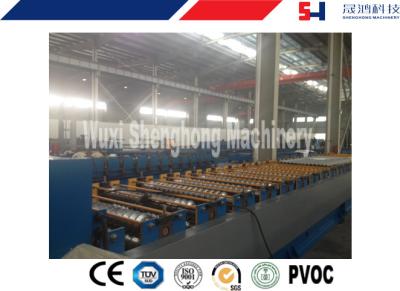 China Rolamento galvanizado costume da chapa de aço que forma a máquina com Decoiler manual à venda