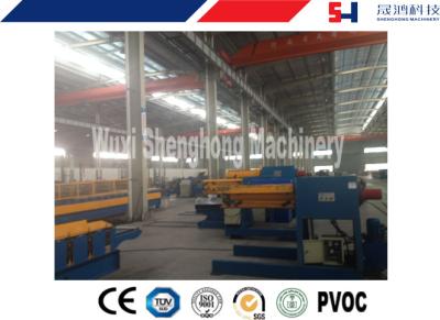 China Rolamento galvanizado costume da chapa de aço que forma a máquina com Decoiler manual à venda