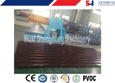 China Rolamento galvanizado costume da chapa de aço que forma a máquina com Decoiler manual à venda