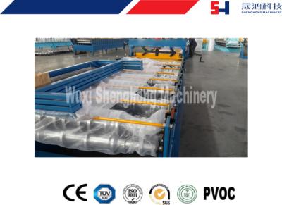 Cina Rotolo idraulico dello strato del tetto della cucitura di condizione di Decoiler che forma macchina 30 m./min in vendita