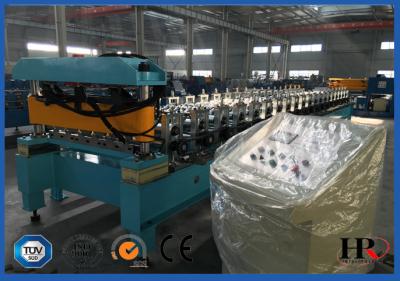 China Color Coated Steel Roof Panel Forming Machine Large Span For Roof Sheet Making for sale