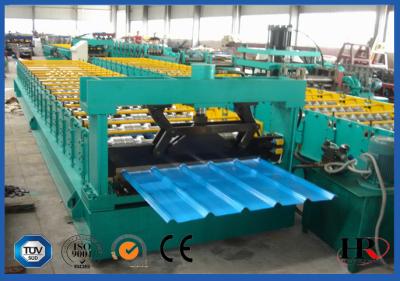 China Broodje die van de kleuren het Staal Verglaasde Tegel Machine, de Tegel vormen die van het Douanedak Machine maken Te koop