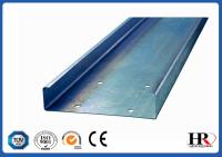 China Automatic Cutting C Purlin Roll Forming Machine With Non - Stop Shearing Device for sale
