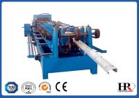 China Pre-punching Z  Shape Cold Roll Forming Machine With Changeable Feeding Width for sale