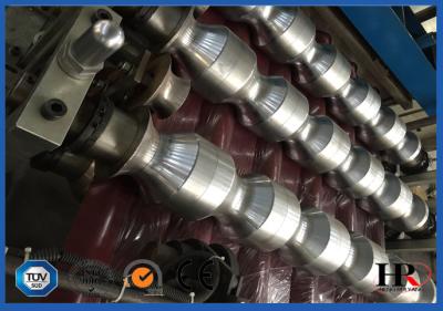 Cina Il rotolo d'acciaio colorato del tetto della glassa che forma la macchina 13 rema 15 m./min in vendita