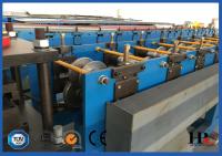 China Modernized U / J Channel Roll Forming Machine Pre Punch Operation for sale