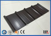 China 1.25m Width Wall Panel Roll Forming Machine With Manual Shearing Device for sale