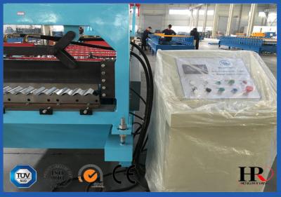 China 33 KSI Yield Stress Metal Sheet Cold Roll Forming Machine / Tile Roll Forming Machine for sale
