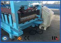 China Chain Driven Automatic Cold Roll Forming Machine With Cutting Device for sale