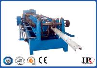 China C Purlin Roll Automatic Forming Machine With Auto Cutting , 3mm Thickness for sale