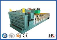 China three layer roofing sheet roll forming making machine with high speed for sale