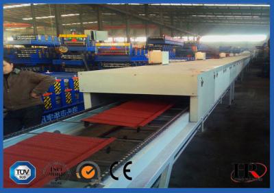 Cina Rotolo lustrato delle mattonelle dell'oggetto d'antiquariato del tetto del rivestimento della pietra dello zinco che forma alta velocità a macchina 6-8m/min in vendita